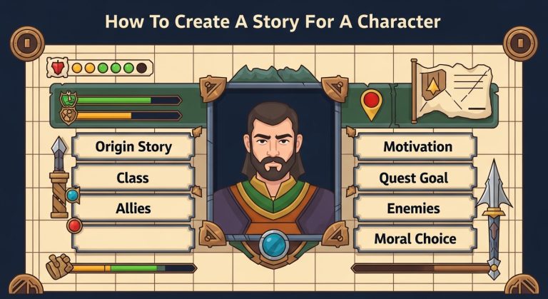 How To Create A Story For A Character