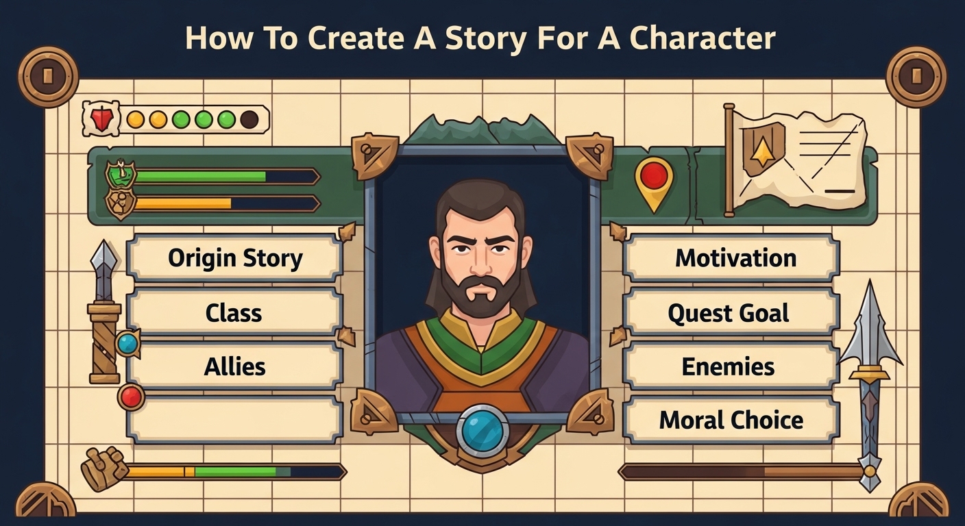 How To Create A Story For A Character
